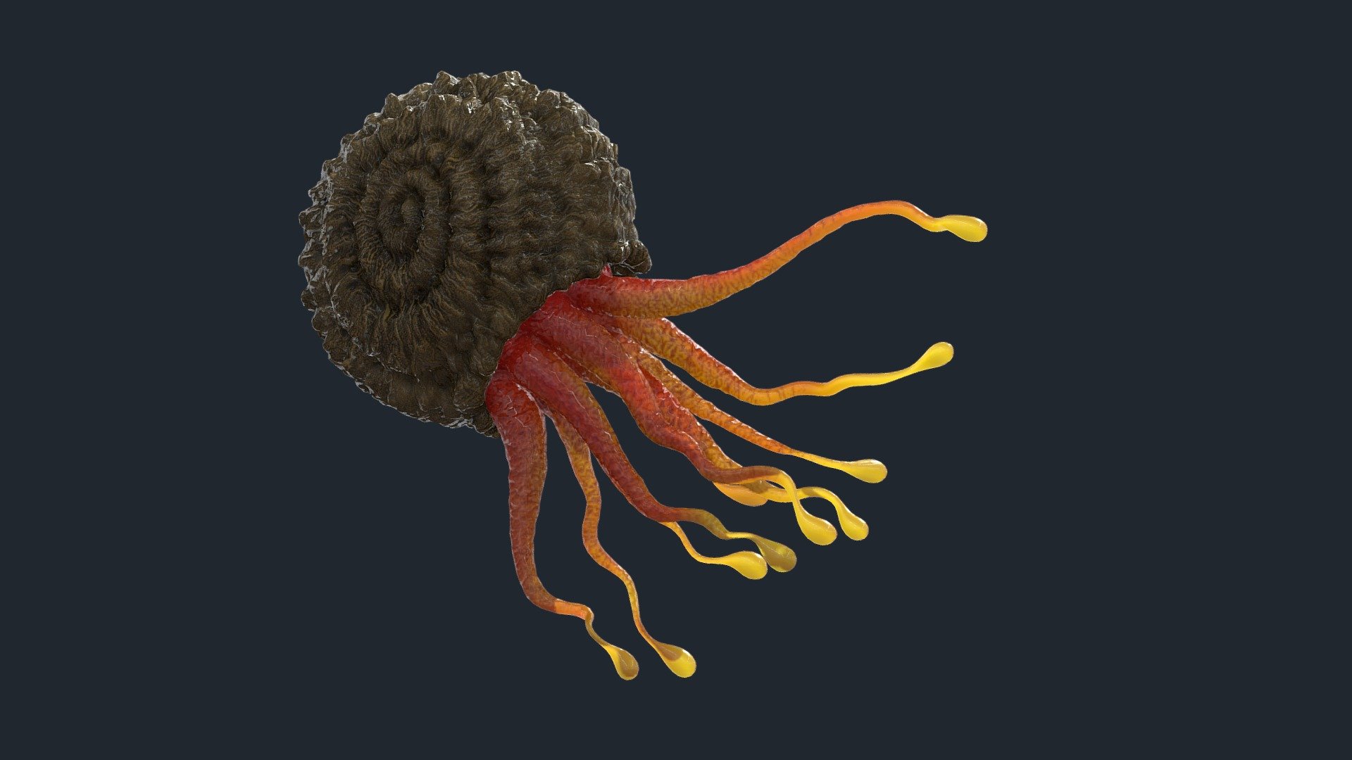 Alien Sea Snail - Buy Royalty Free 3D model by Luciano Filicetti ...