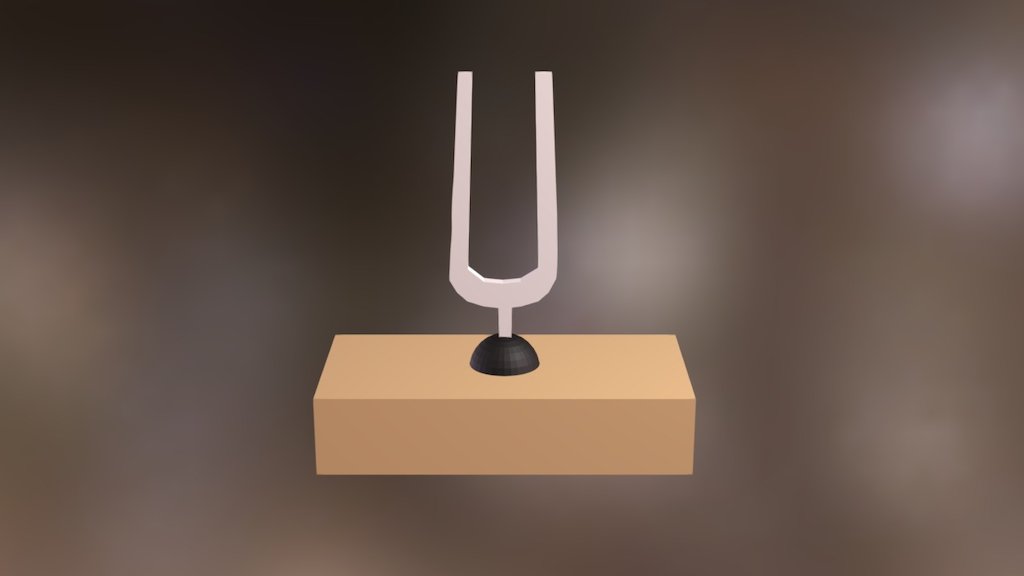 tunning fork - 3D model by winarni19 [9099c4d] - Sketchfab