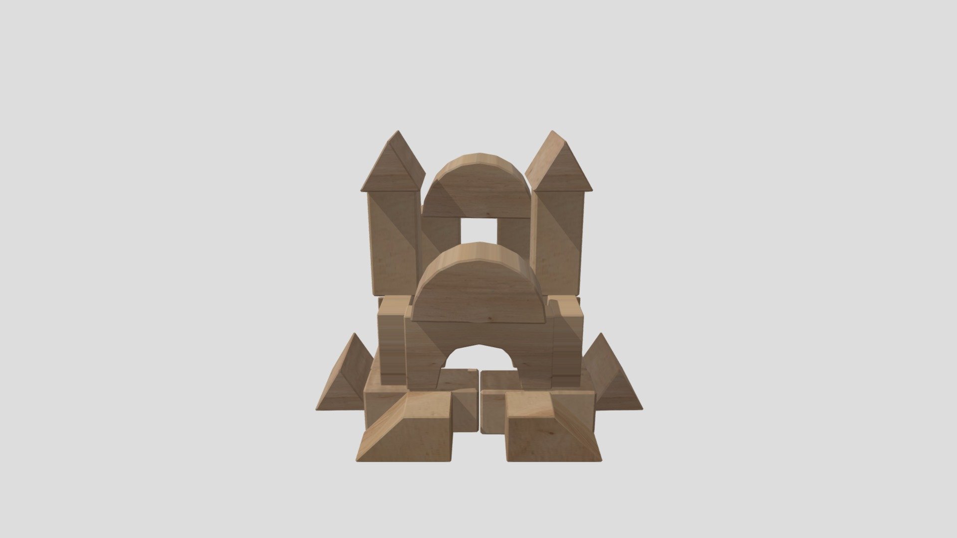 Block Castle - Download Free 3D model by Amelia Jobe (@ameliajobe ...