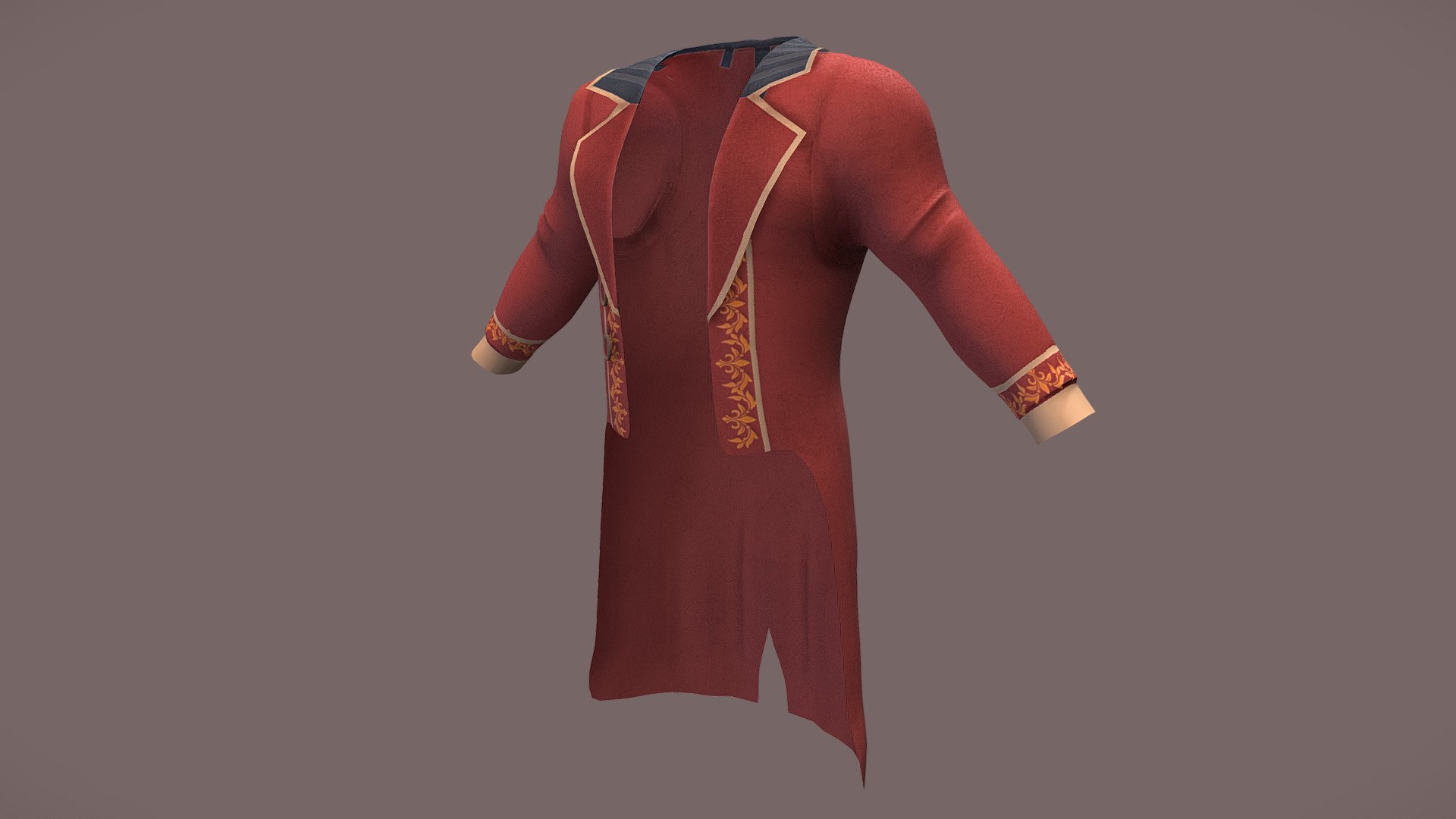 Men's Steampunk Frack Coat - Buy Royalty Free 3D model by 3dia [909a27a ...