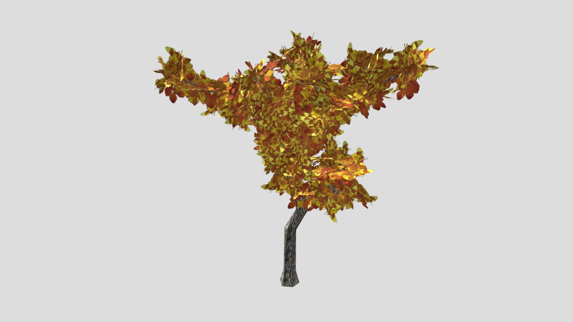 Autumn Tree - Download Free 3D model by Dominik Gierl (@dominikgierl ...