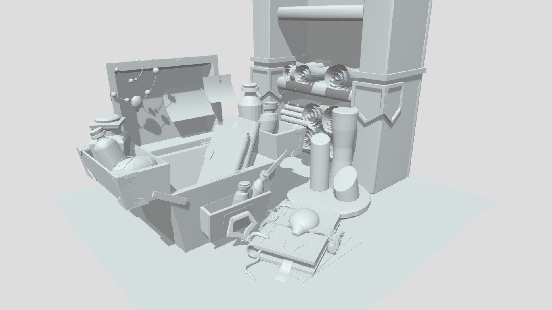 Witchbox_3_1 - 3D model by a.pennell [909a99c] - Sketchfab