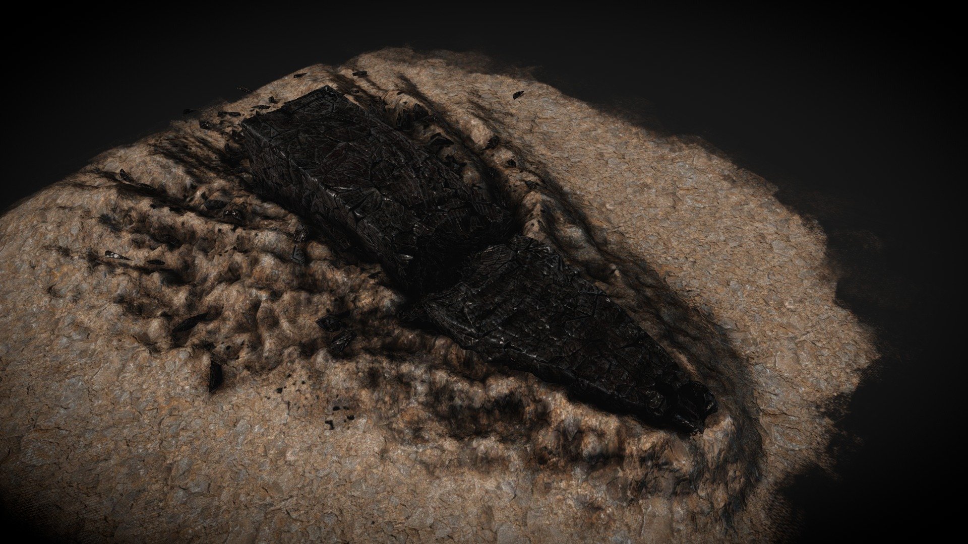 Ship crash - 3D model by Zafio [909ab6b] - Sketchfab