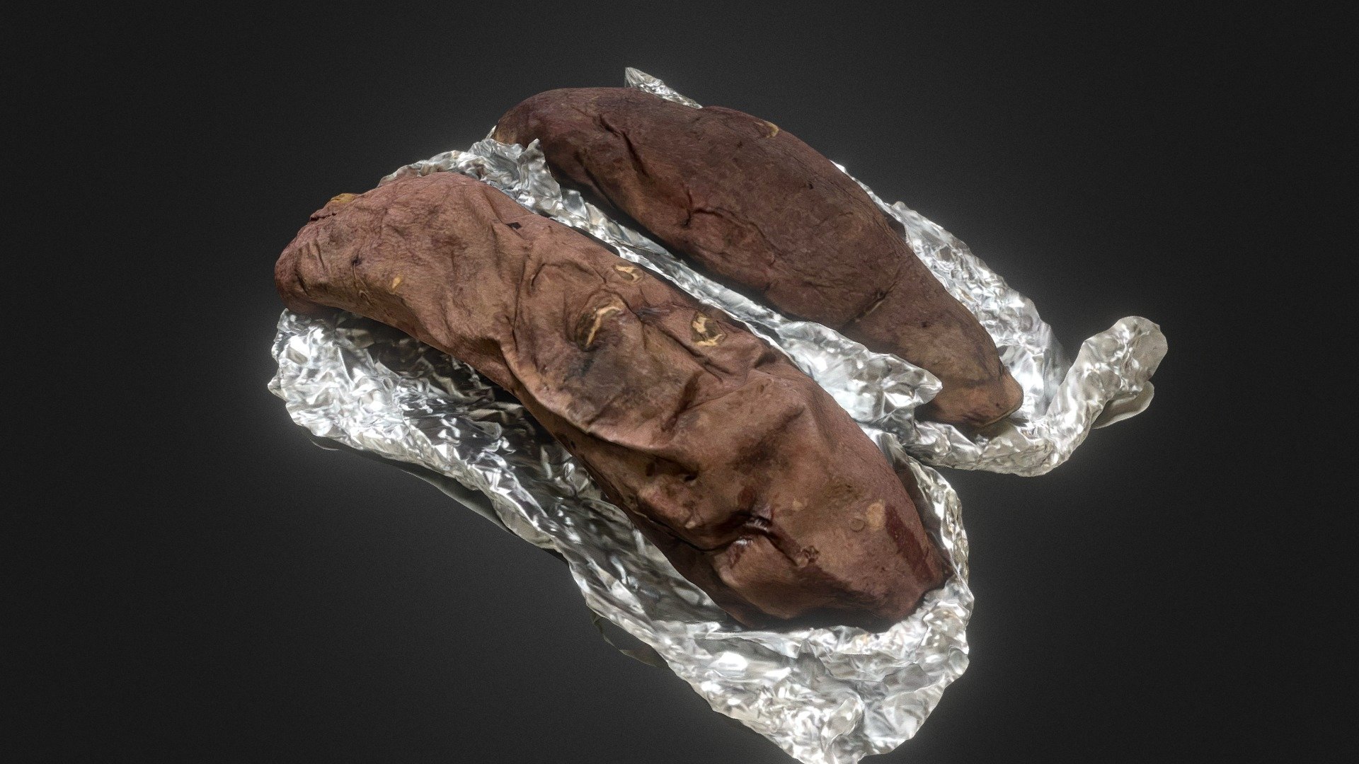 Baked sweet potato - Download Free 3D model by seirogan [909d0ff] - Sketchfab