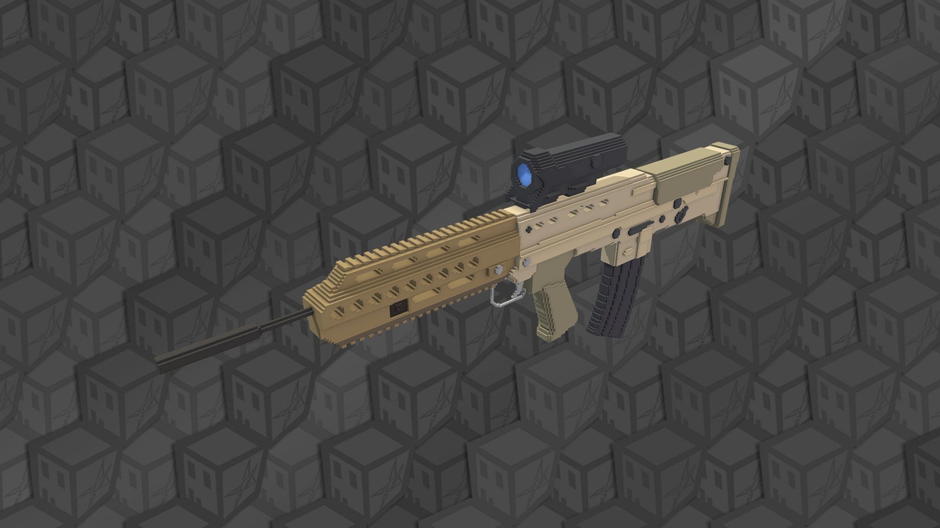l85a3 - 128 bits - 3D model by zachrywilsn | nullblox (@zachrywilsn ...