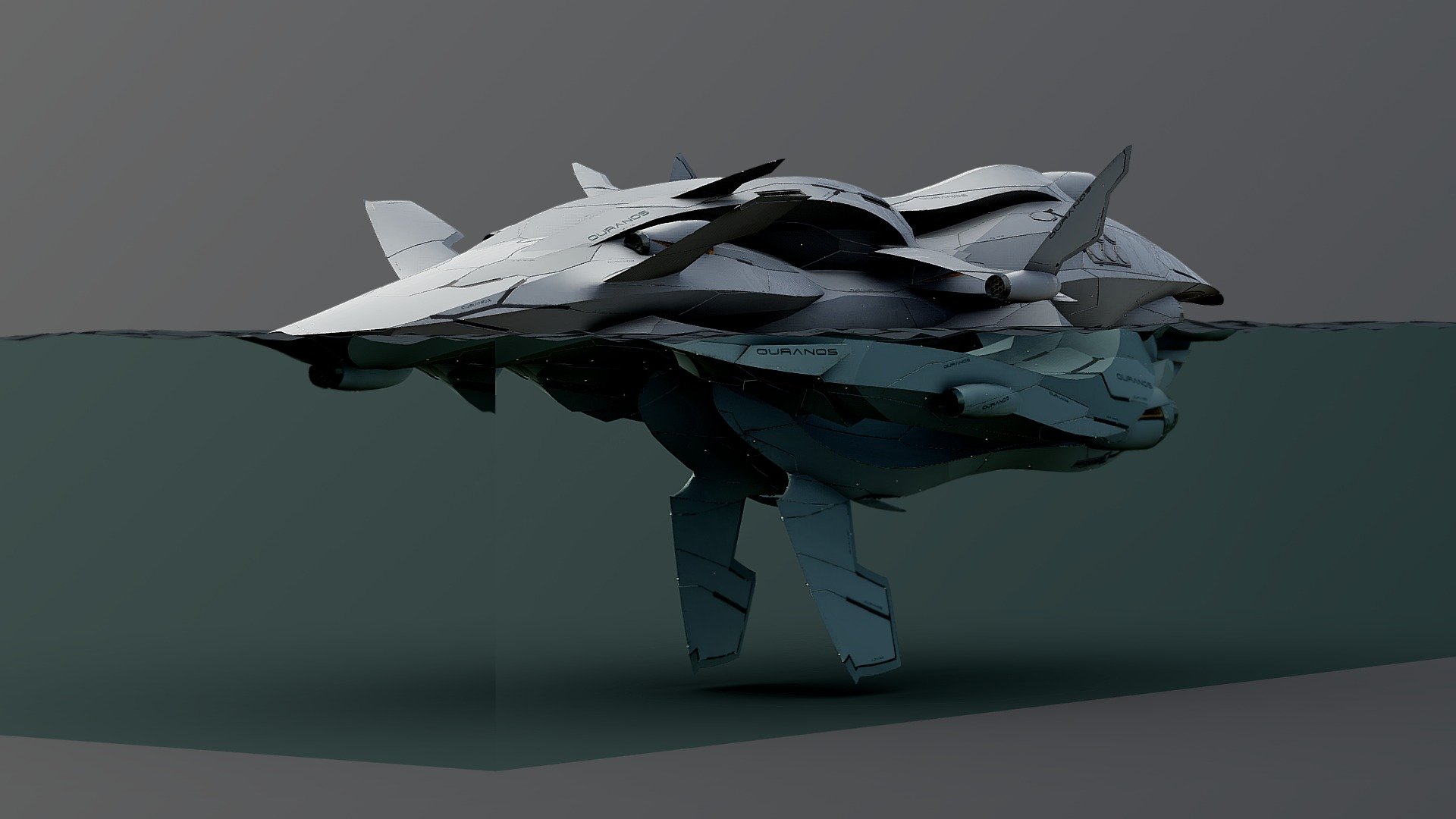 Procedural Hard Surface Modeling Test 15.07 - 3D model by asaito ...