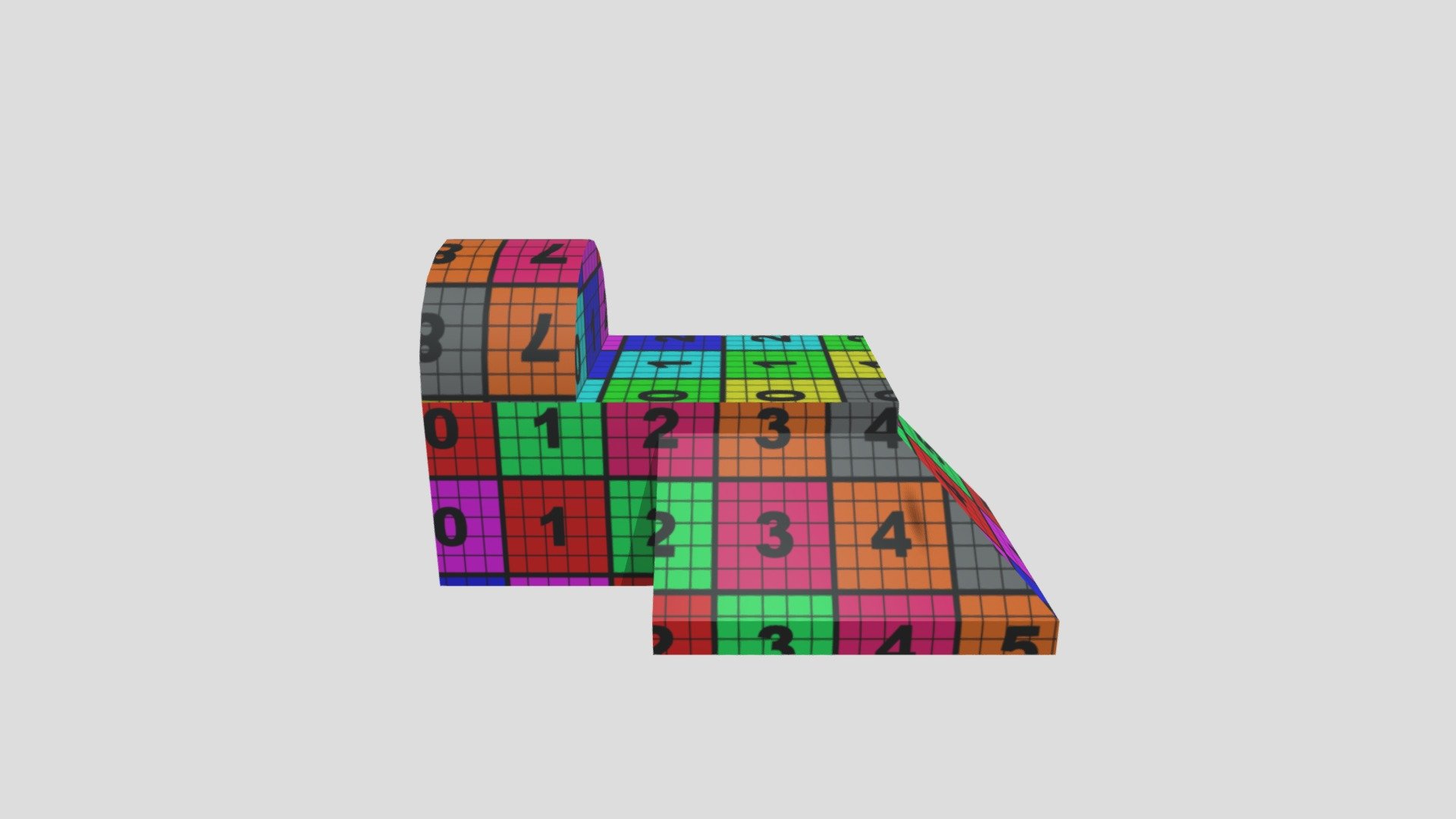 UV'd Building - 3D model by artistluke [909e6ec] - Sketchfab