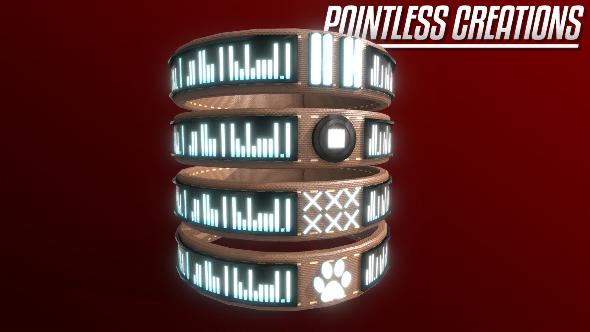 Voice Reactive Band V2 [VRChat] - 3D model by POINTLESS (@Pointless ...
