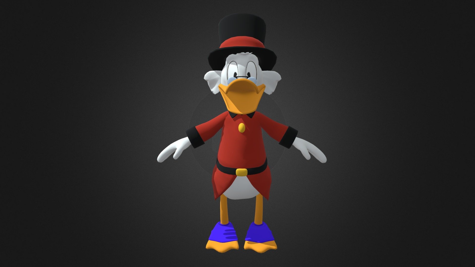 Scrooge McDuck - Ducktales 2017 - 3D model by Refref1990 [90a1cc0 ...
