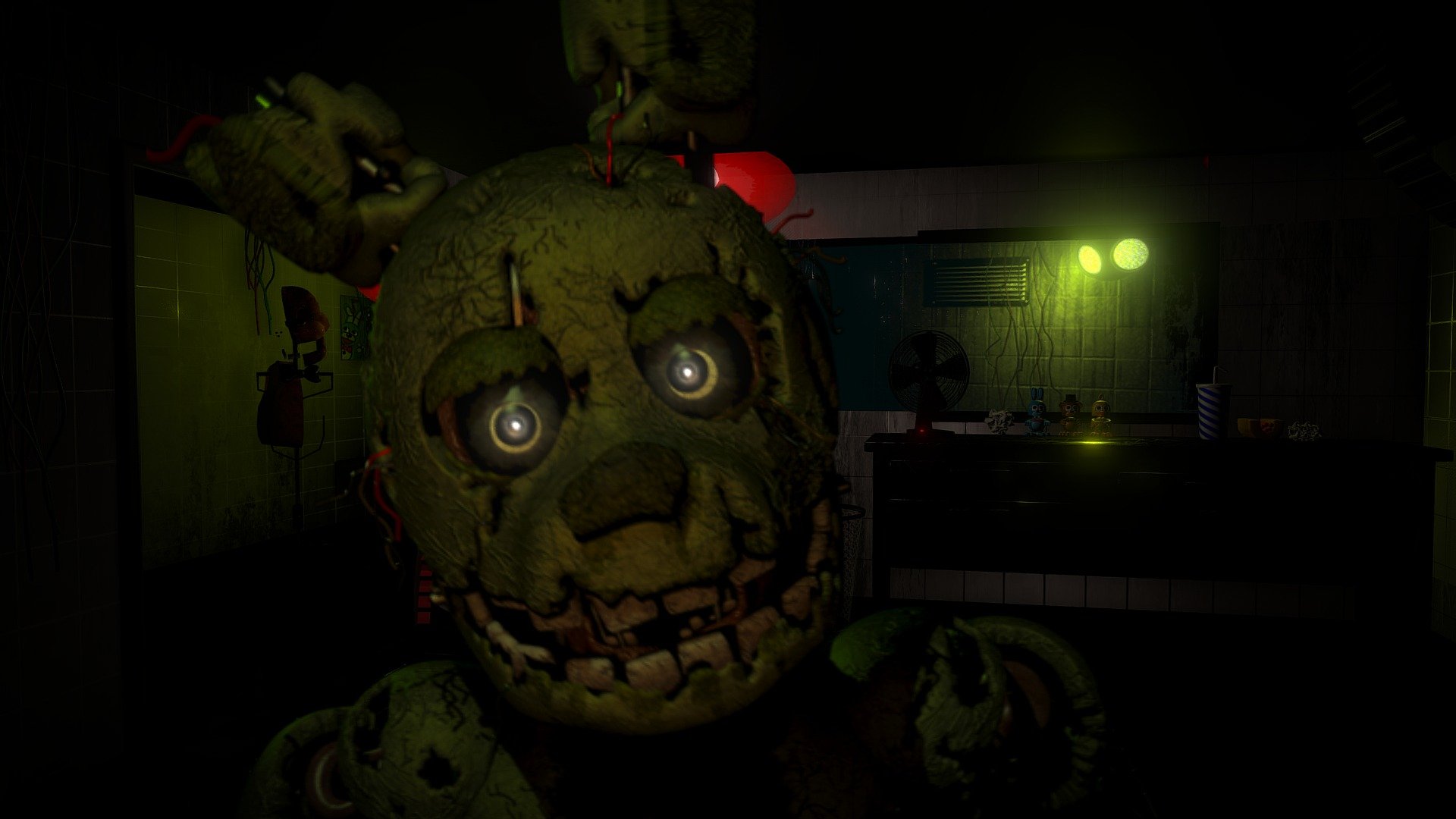 FNAF 3 Office - 3D model by skylajade69 [90a2065] - Sketchfab
