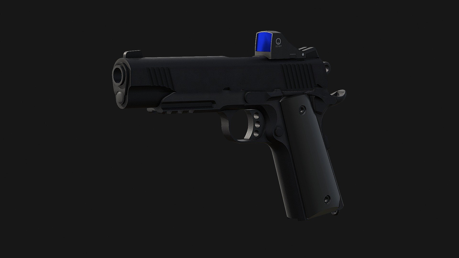 1911 Tactical - 3D model by momsboxtv [90a2231] - Sketchfab