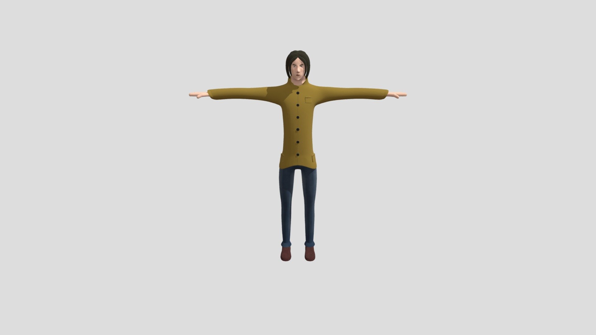 1970s murderer - 3D model by AdamHarris [90a2426] - Sketchfab
