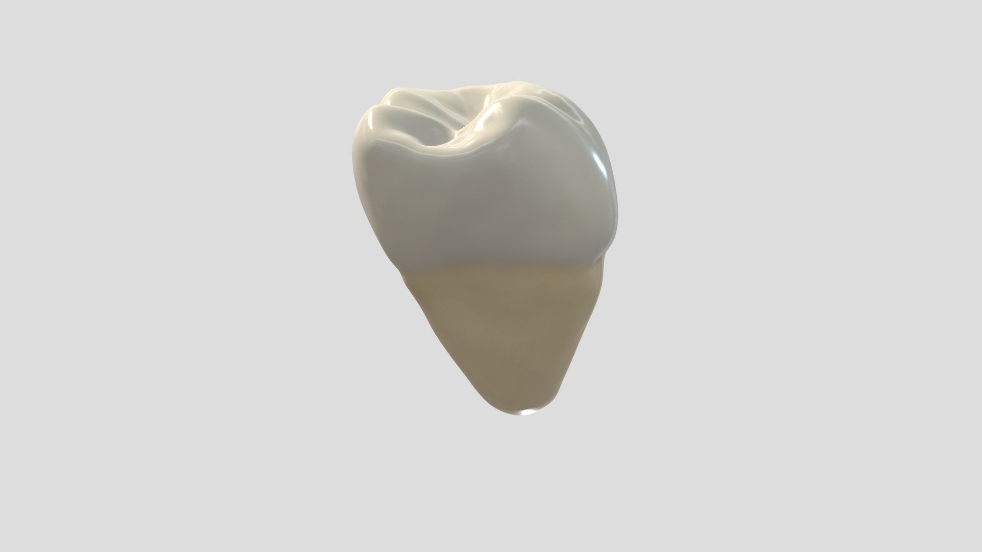 Mandibular 3rd Molar - 3D model by Zuncho Multimedia (@zunchomultimedia ...