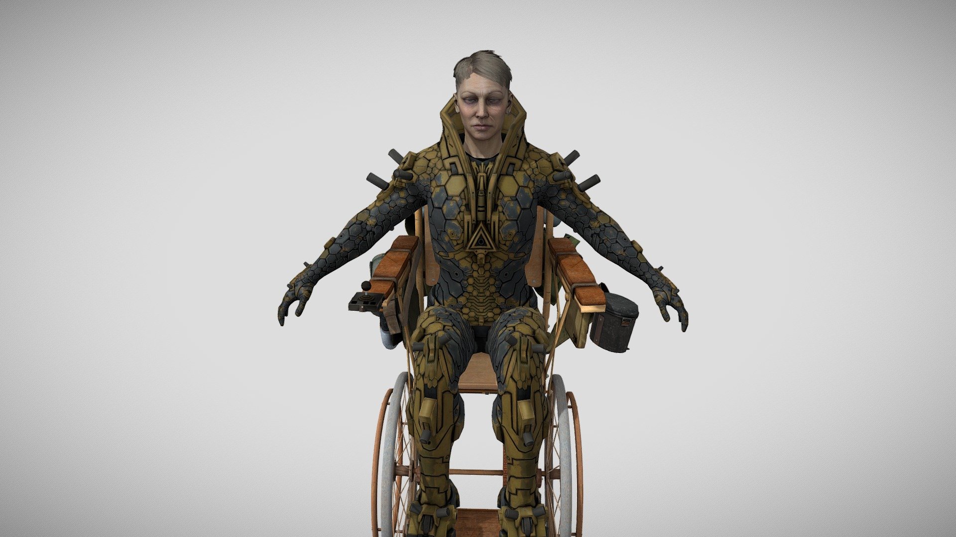 ⭐ Caroline Becker - Power Armor - Download Free 3D model by Nazar ...