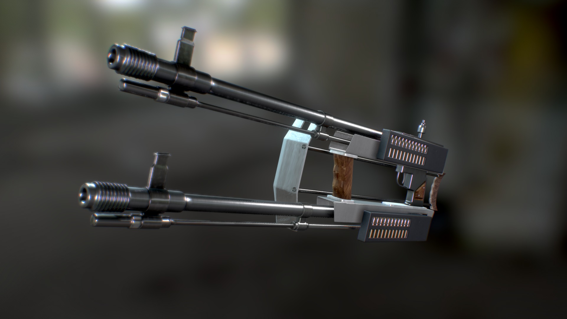 Dual rifle - Download Free 3D model by caliope [90a53fd] - Sketchfab