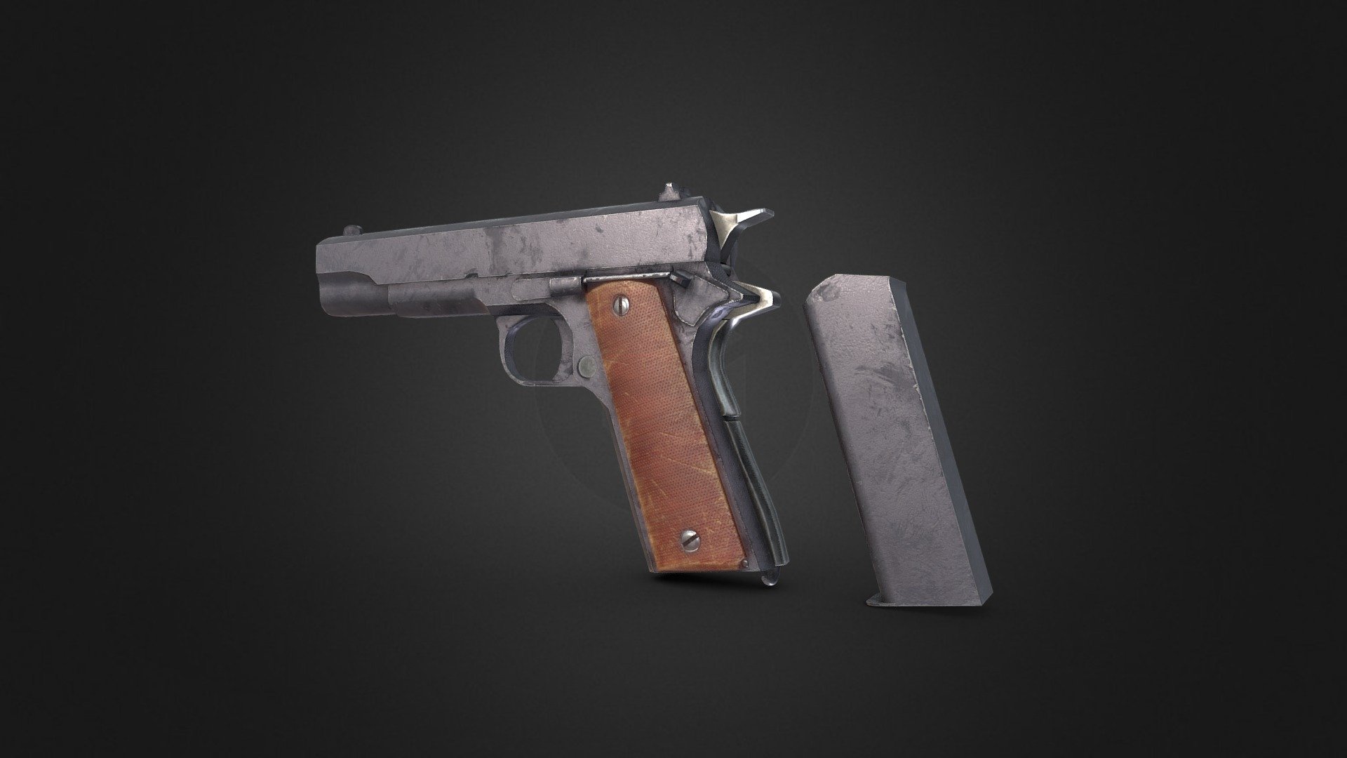 Type-M Handgun - 3D model by NymnWales (@nymn-wales) [90a57e4] - Sketchfab