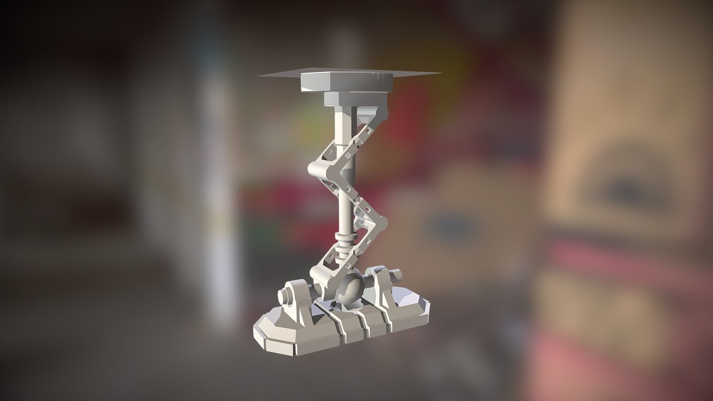 Spaceship Leg - 3D model by Shure (@OllieCG) [90aa262] - Sketchfab
