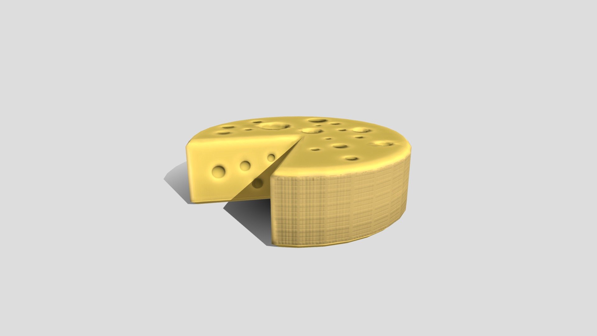 Cheese - 3D model by ceelees [90aa324] - Sketchfab