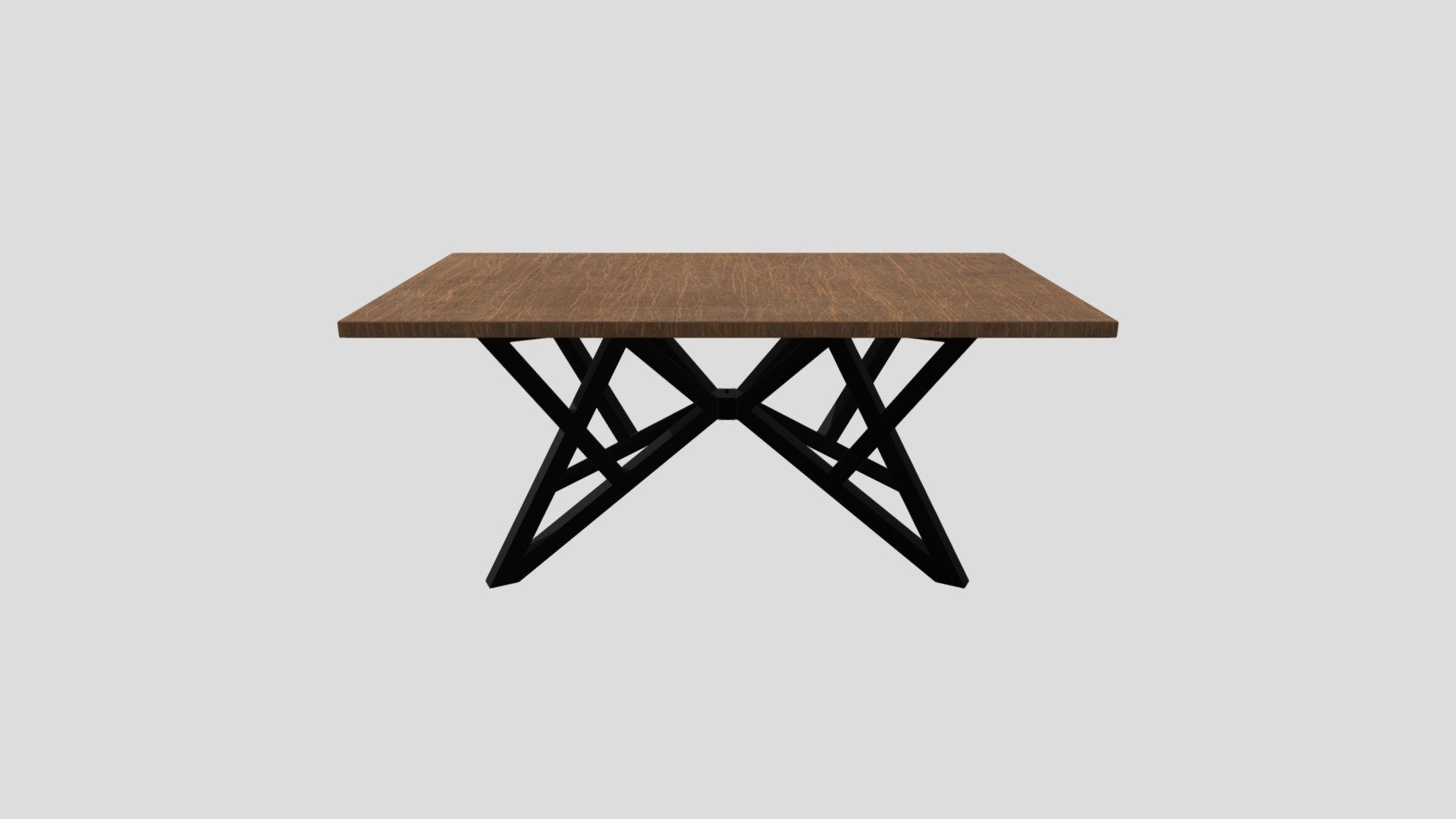 Geometric Dinning Table Legs D4 - 3D model by @Relentlessdesigns ...