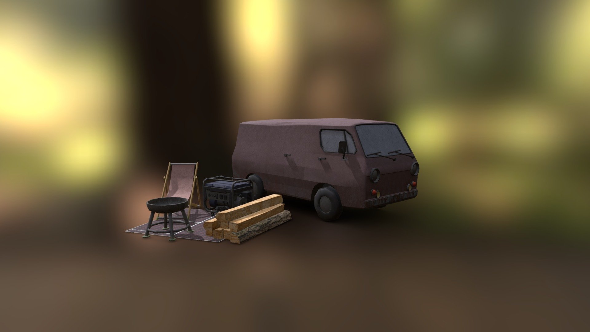 DAE 5 Finished props - Eco House - 3D model by gigi.van.parijs [90aed9d ...