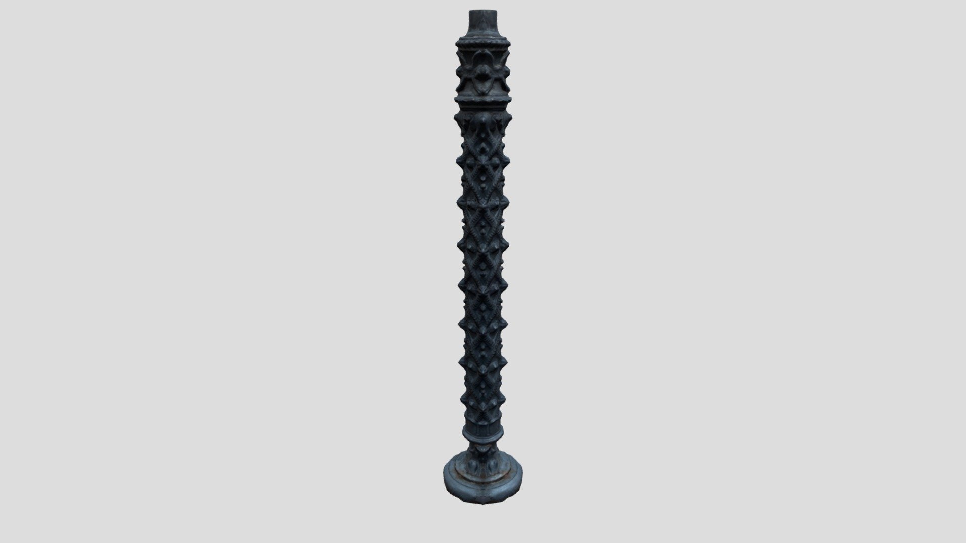 3D Scan of a Small Metal Pillar - Download Free 3D model by D86 ...