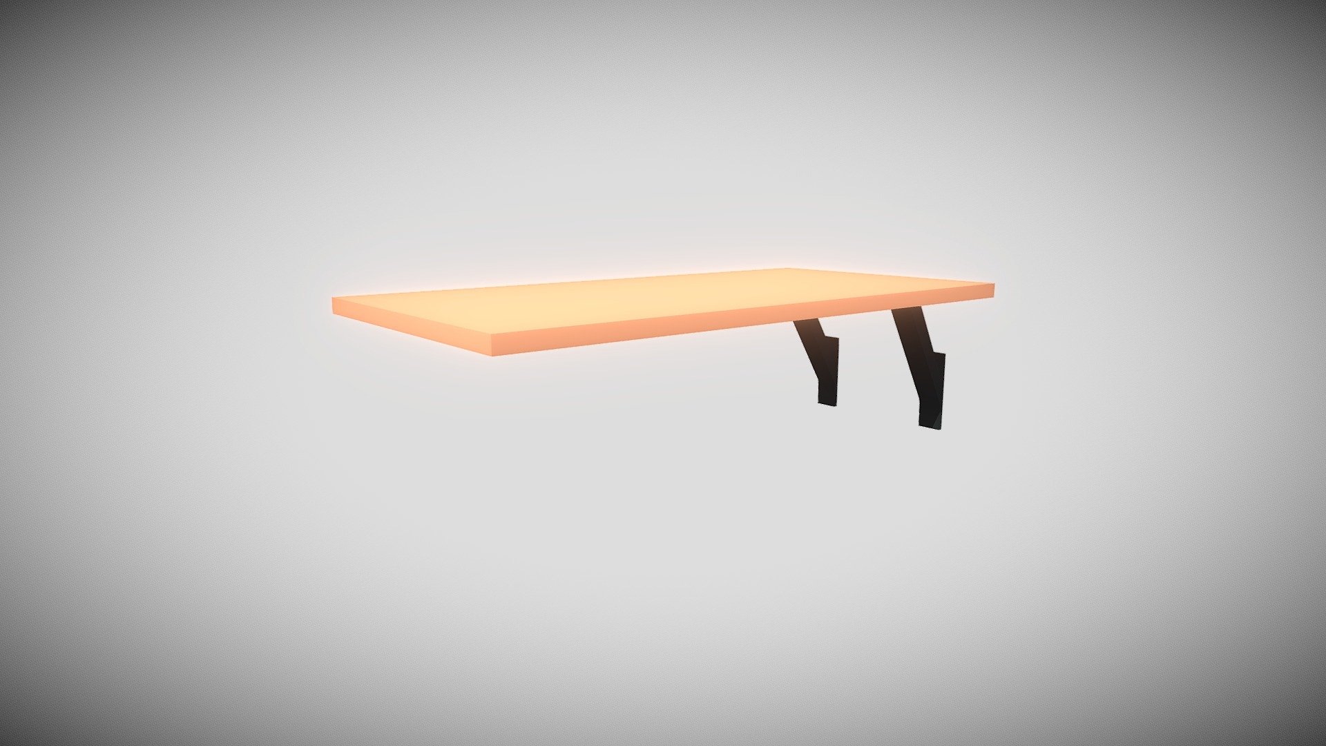 Low Poly Wall Table - Download Free 3D model by BicchuStinks [90af66d ...