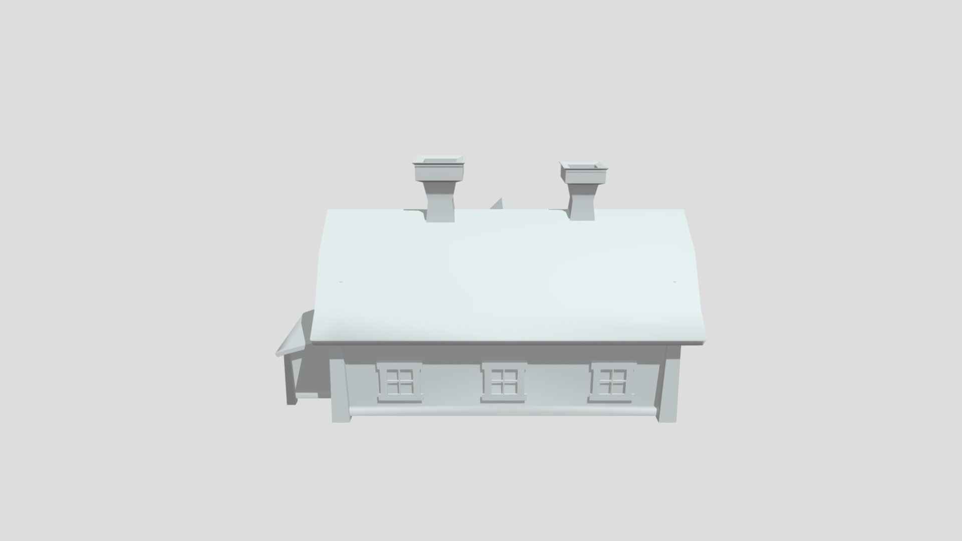 "Enchanted Haven: A Rustic Retreat"(Hut) - Download Free 3D model by ...
