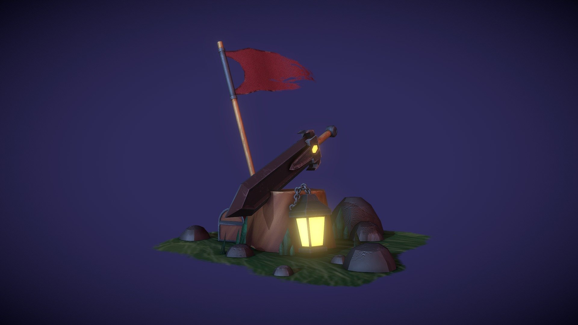 Sword Island - 3D model by docudzz1 [90aff0b] - Sketchfab