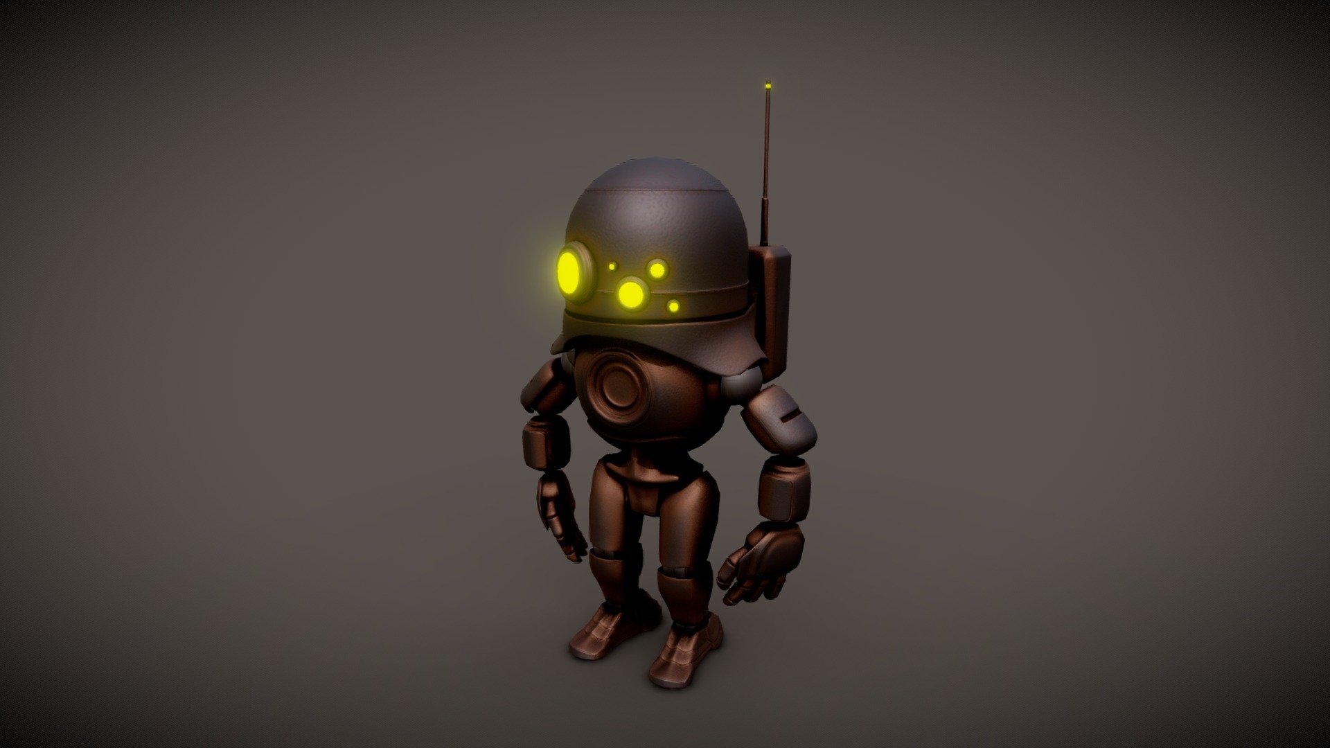 Capsule bot - 3D model by v01d_main [90b0686] - Sketchfab