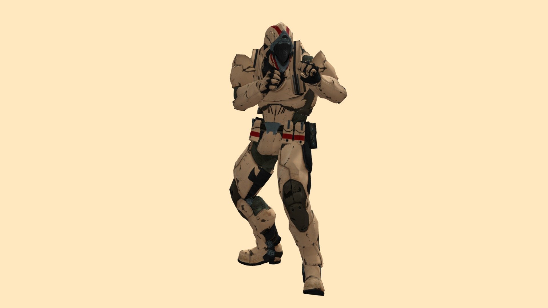 Fighting Stance Idle Animation - 3D model by Dylan Morris (@dylanmorris ...