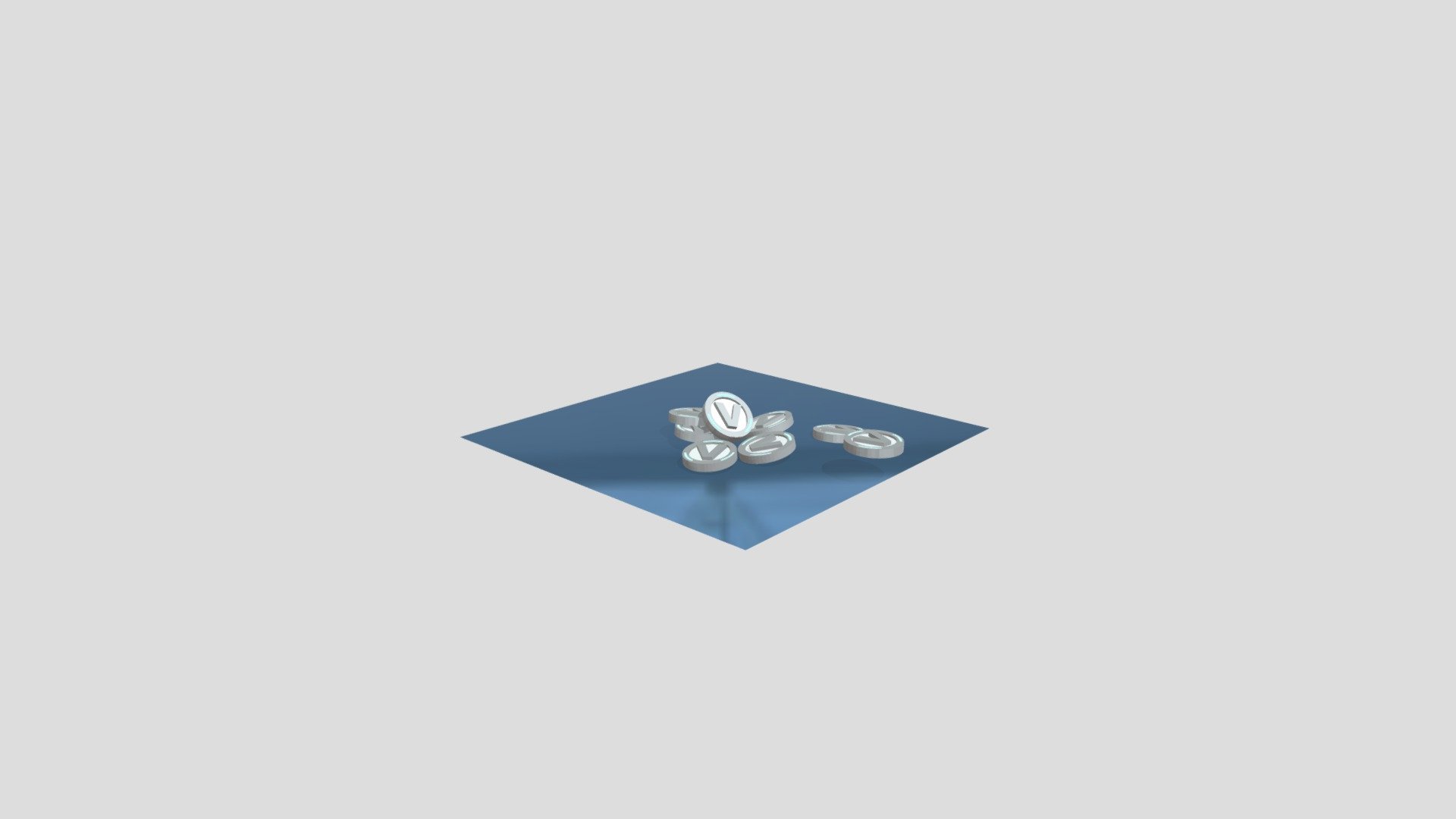 V Buck - Fortnite - Download Free 3D model by Armando.pht [90b261e ...