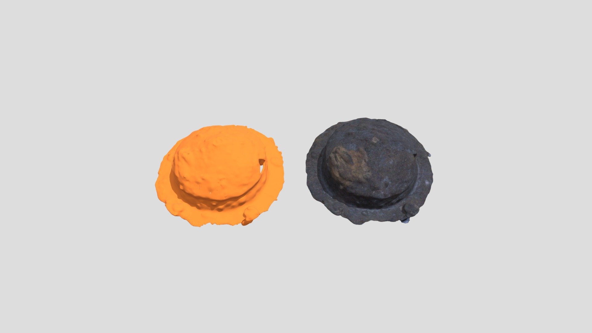 Anglo-saxon Shield Boss Item_1993-1470 - Download Free 3D model by ...
