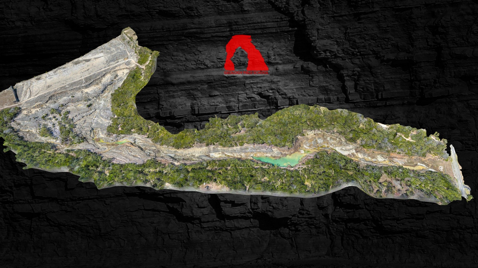 Canyon Lake Gorge, Feb 2025 - 3D model by Geology Field School ...