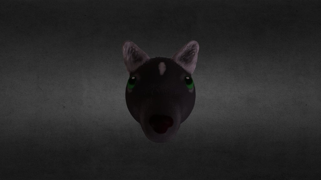 Wolfish head - 3D model by Skylar (@skywolf1) [90b55d1] - Sketchfab