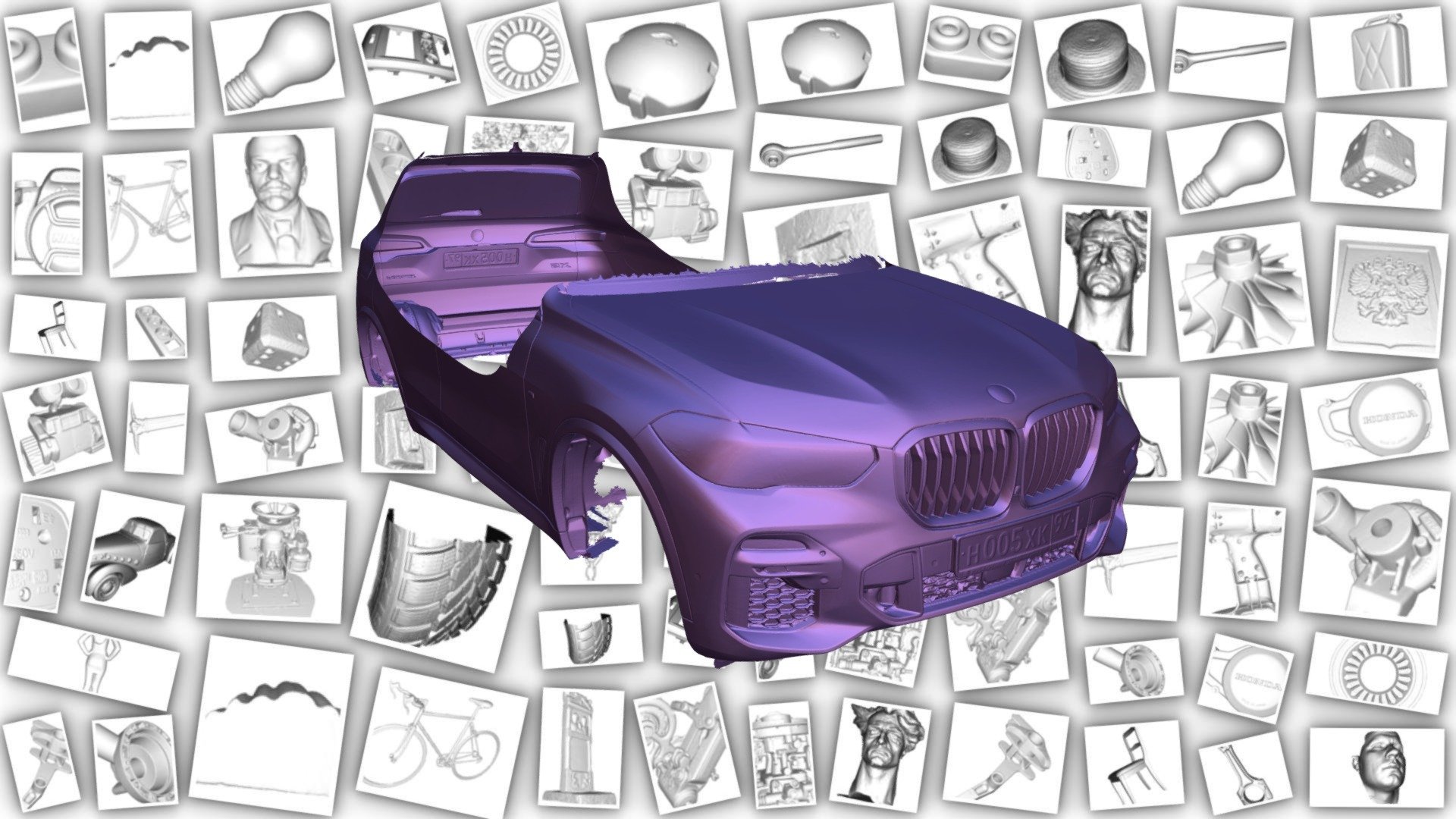 BMW X5 G05 2019 3d scan data - 3D model by CAD-LAB (@3dscaning) [90b568f] - Sketchfab