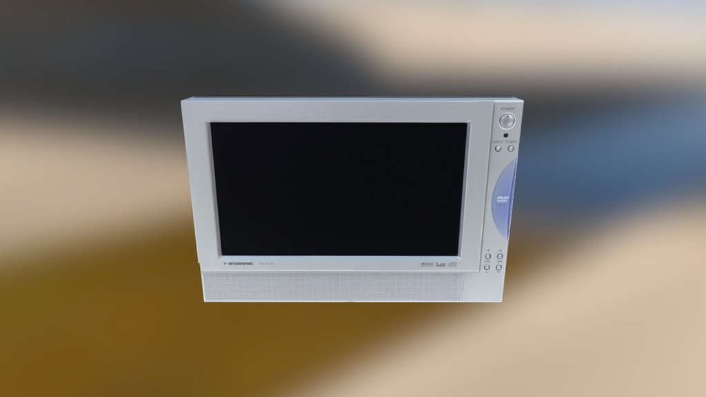 Low Poly TV Set - 3D model by michael.coluzzi [90b7a2f] - Sketchfab