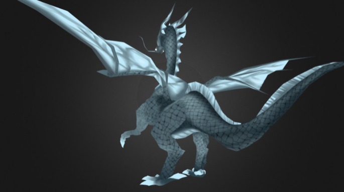 Dragon - 3D model by justin86302000 [90b9710] - Sketchfab