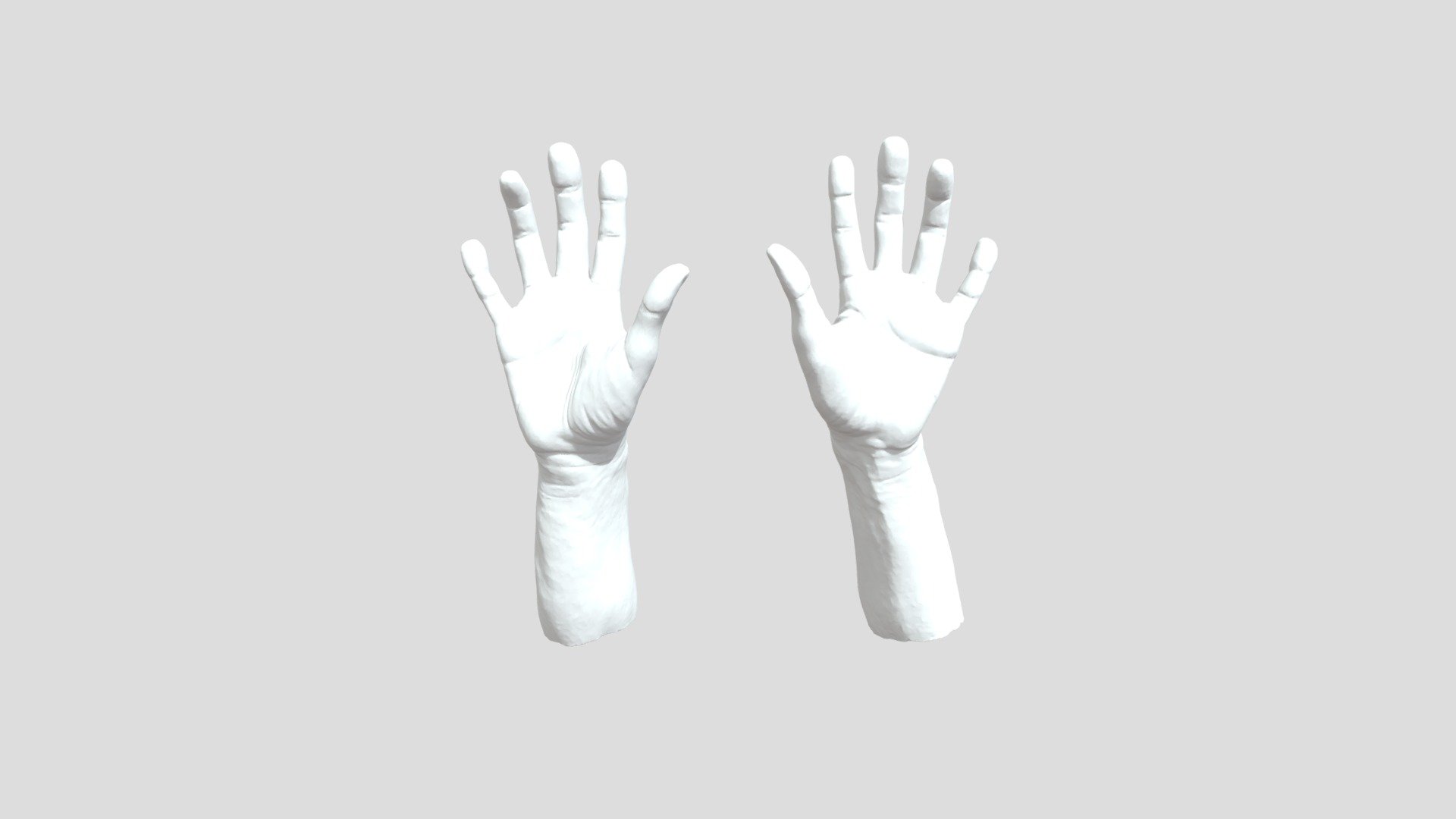 Raised Hands - Download Free 3D model by kingDcracked [90b9948] - Sketchfab
