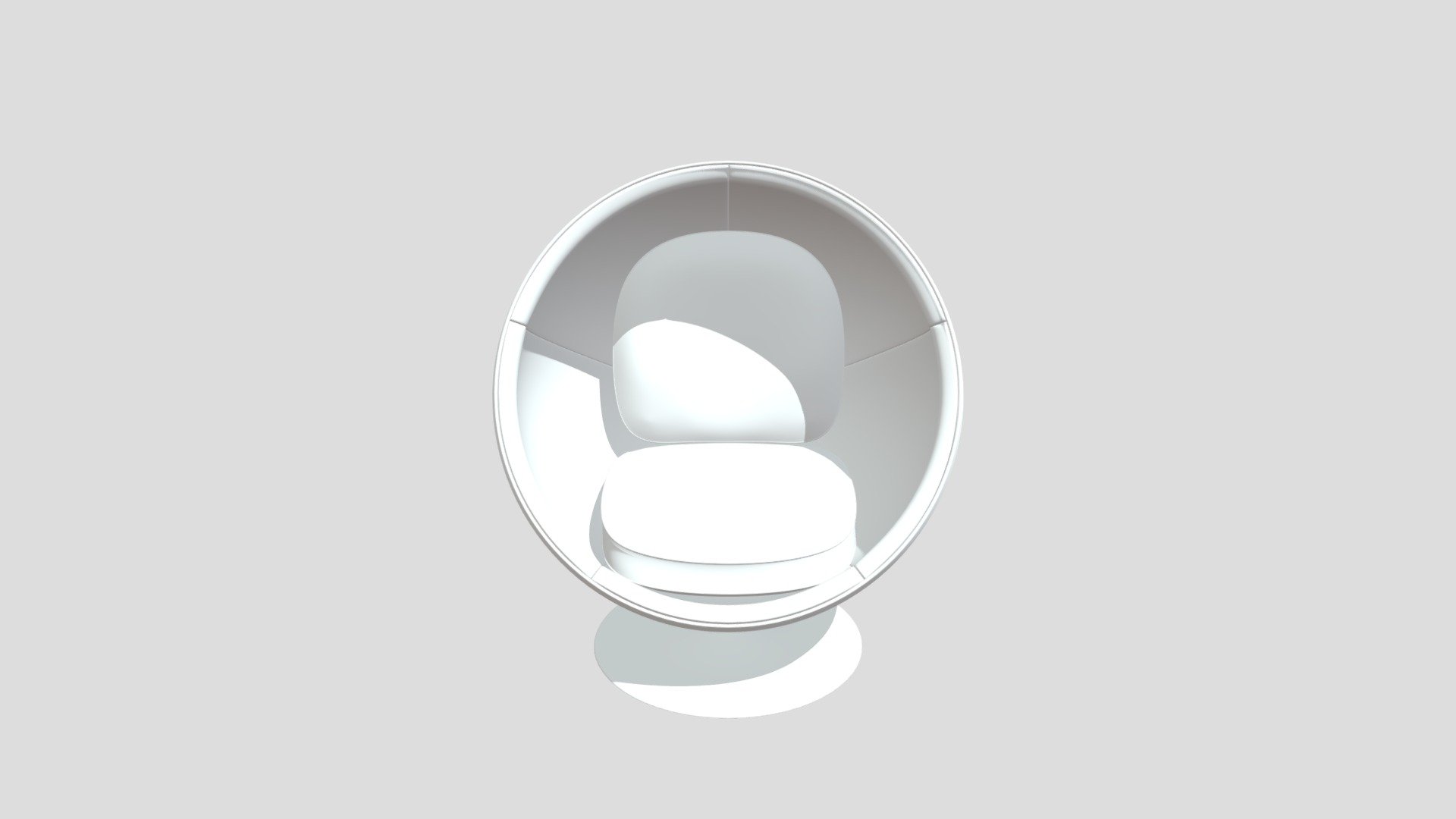 Ball Chair - Download Free 3D model by emlaga554 [90ba0f2] - Sketchfab