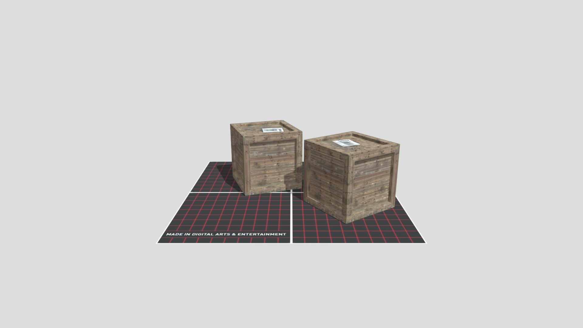 Crate - 3D model by LanthaRadium [90badb6] - Sketchfab