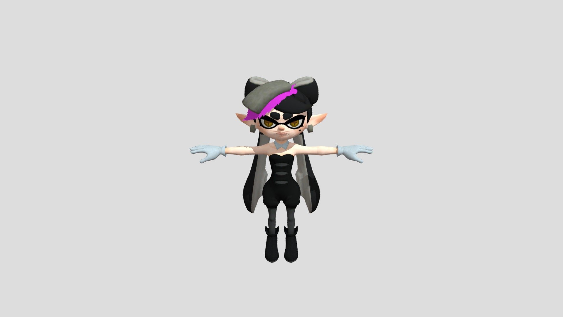 Wii U - Splatoon - Callie - 3D model by Cheese..8 [90bb7a7] - Sketchfab