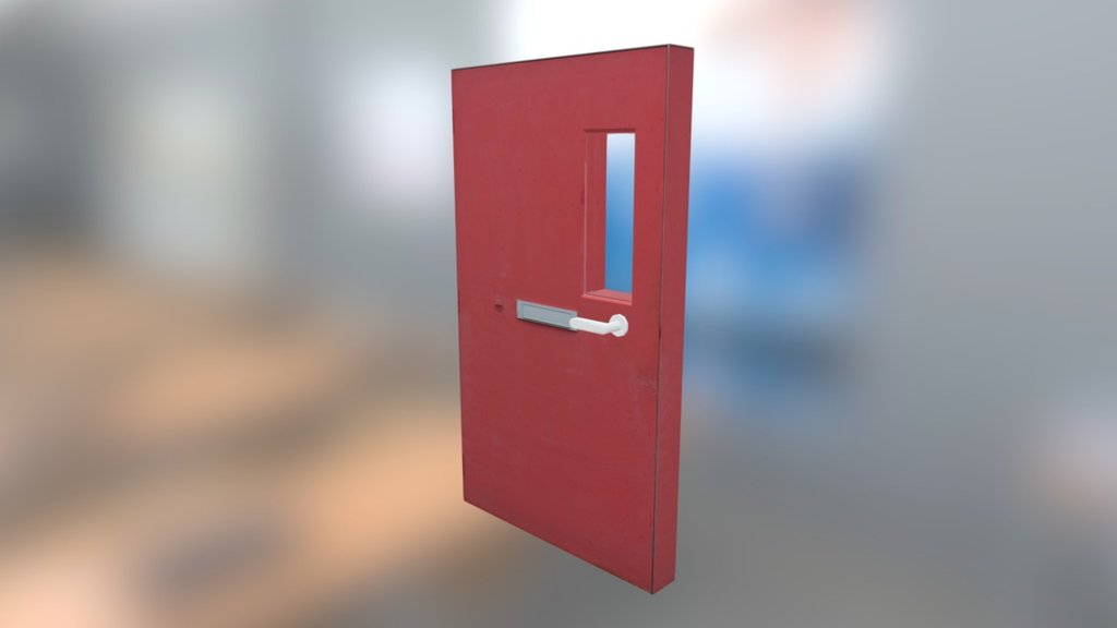 Building Door - 3D model by Zachary Bell (@bellzax) [90bc0ad] - Sketchfab