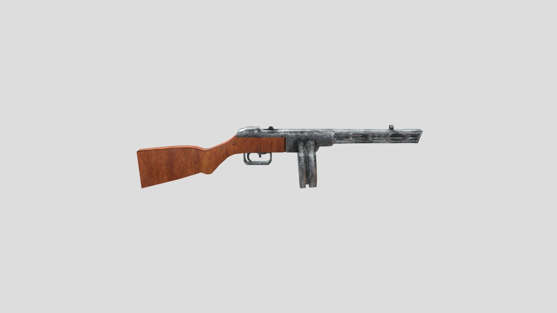 ppsh - 3D model by Haroon. (@Haroon123) [90bc3ea] - Sketchfab