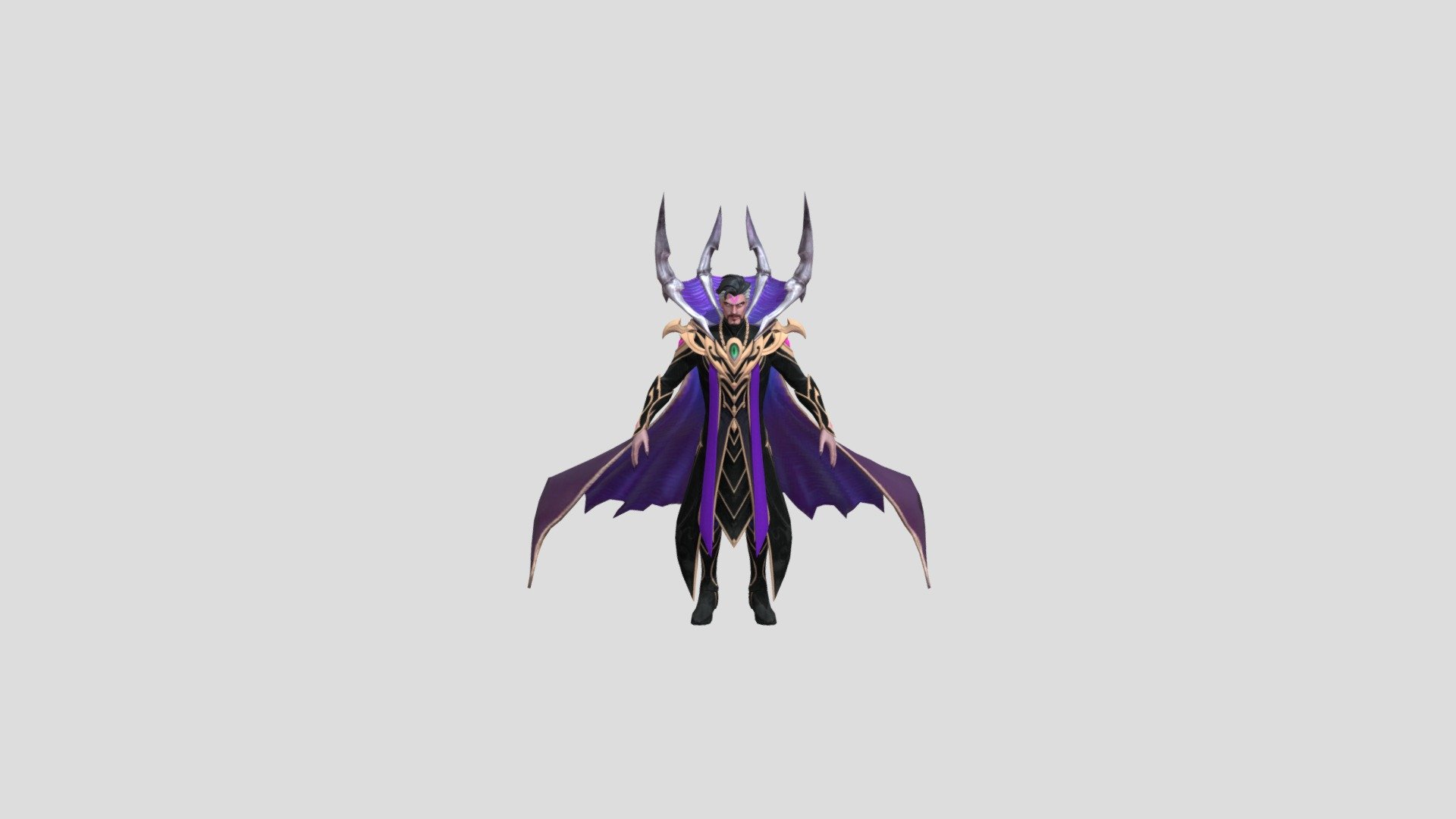 Strange Infernal Sorcerer - 3D model by anbhoreayush [90be1fc] - Sketchfab