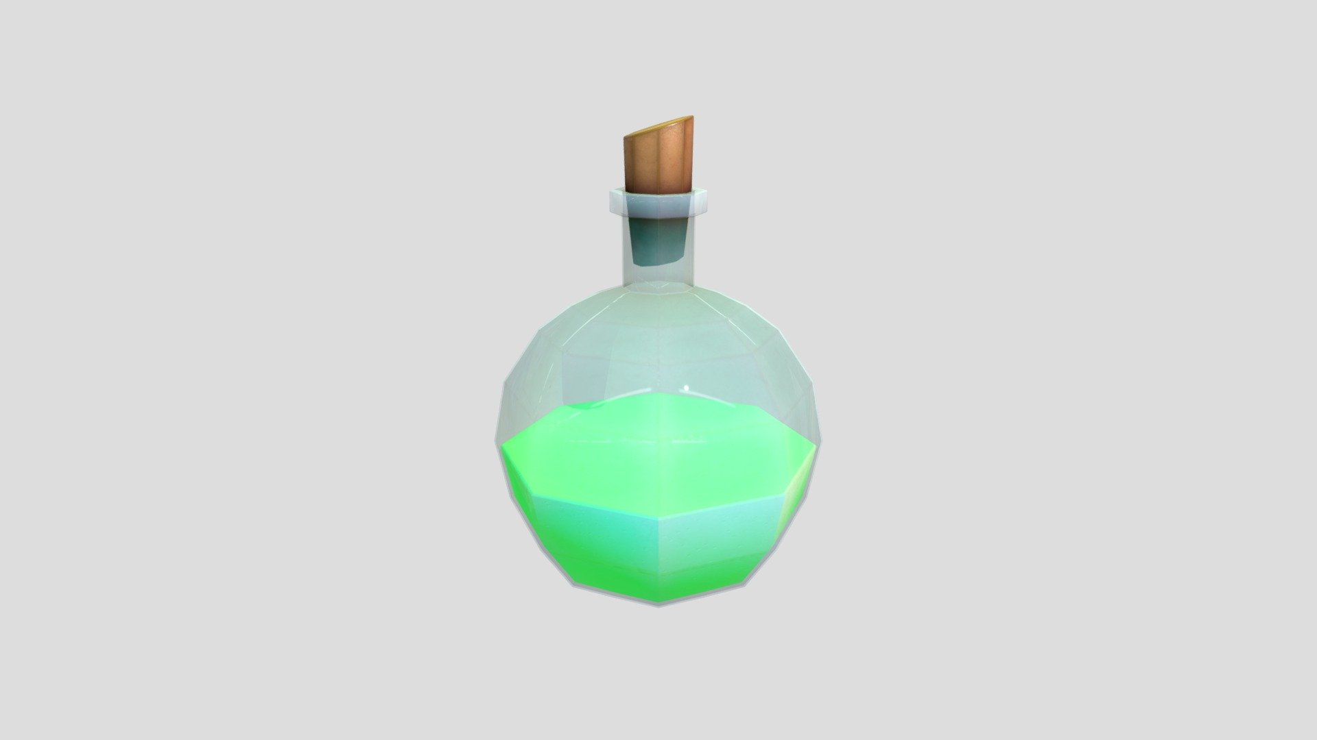 A Chemical Potion X Bottle - Download Free 3D model by GutchiOtaku ...