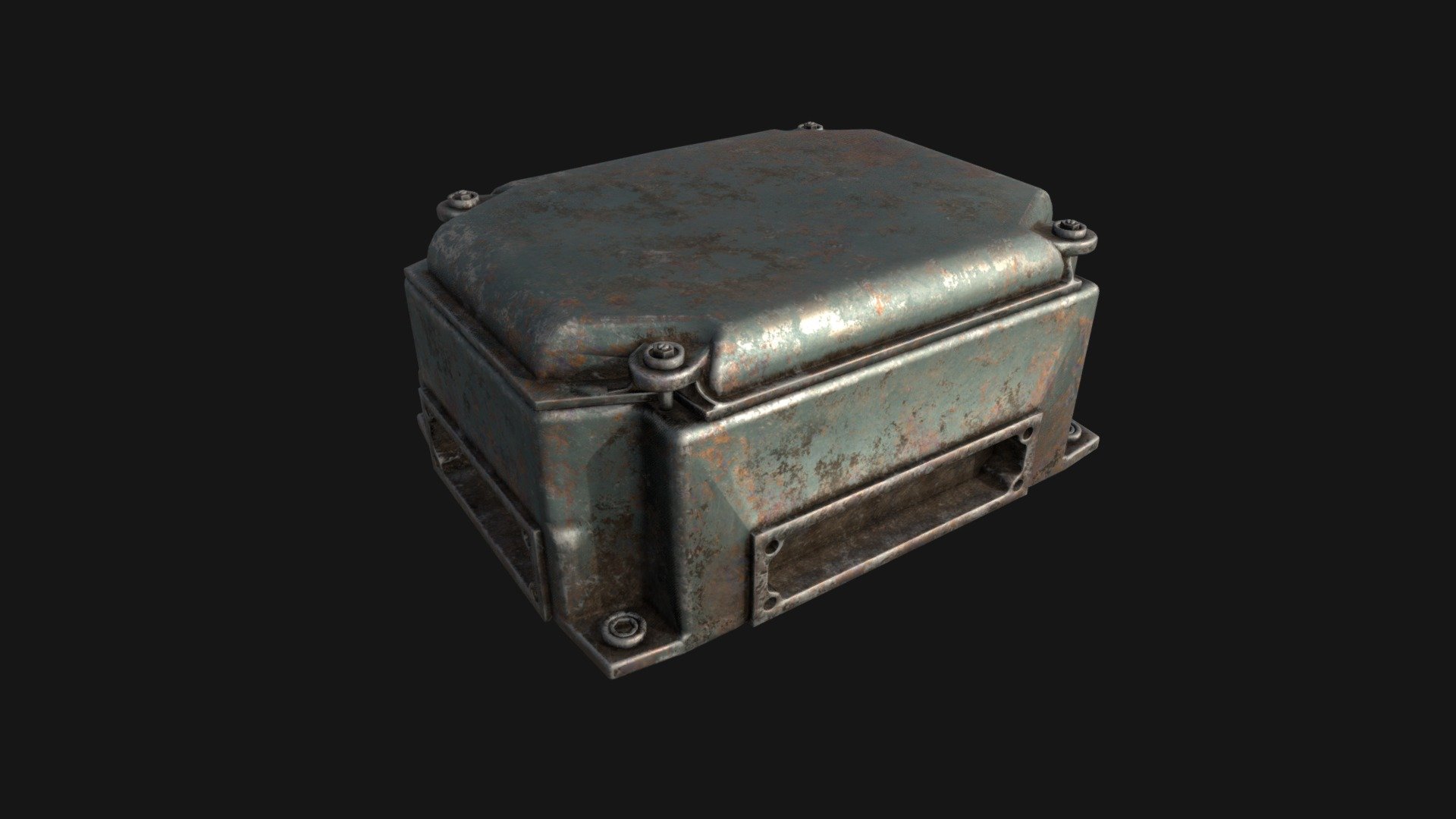 PBR Electrical Box - 4K Textures - Buy Royalty Free 3D model by ...