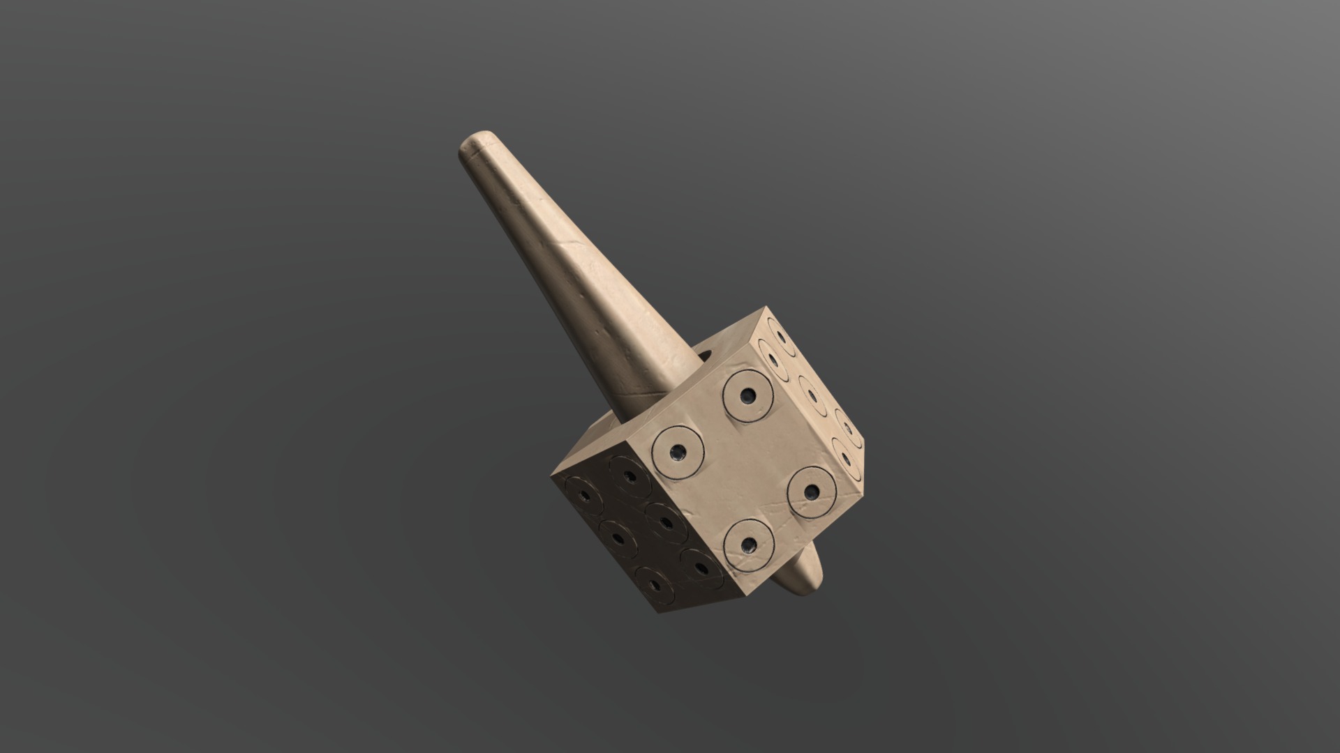 Medieval spin dice from Puck - 3D model by 3D4history [90c03c5] - Sketchfab