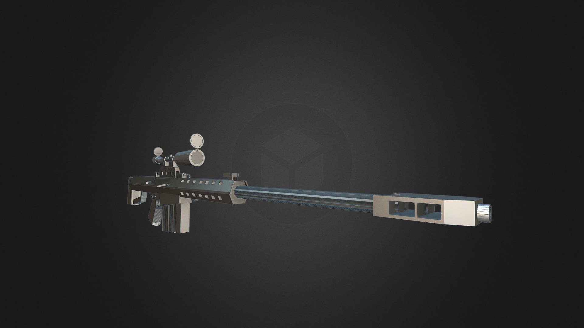 barret cal.50 - Download Free 3D model by anime_god (@darkness_god ...