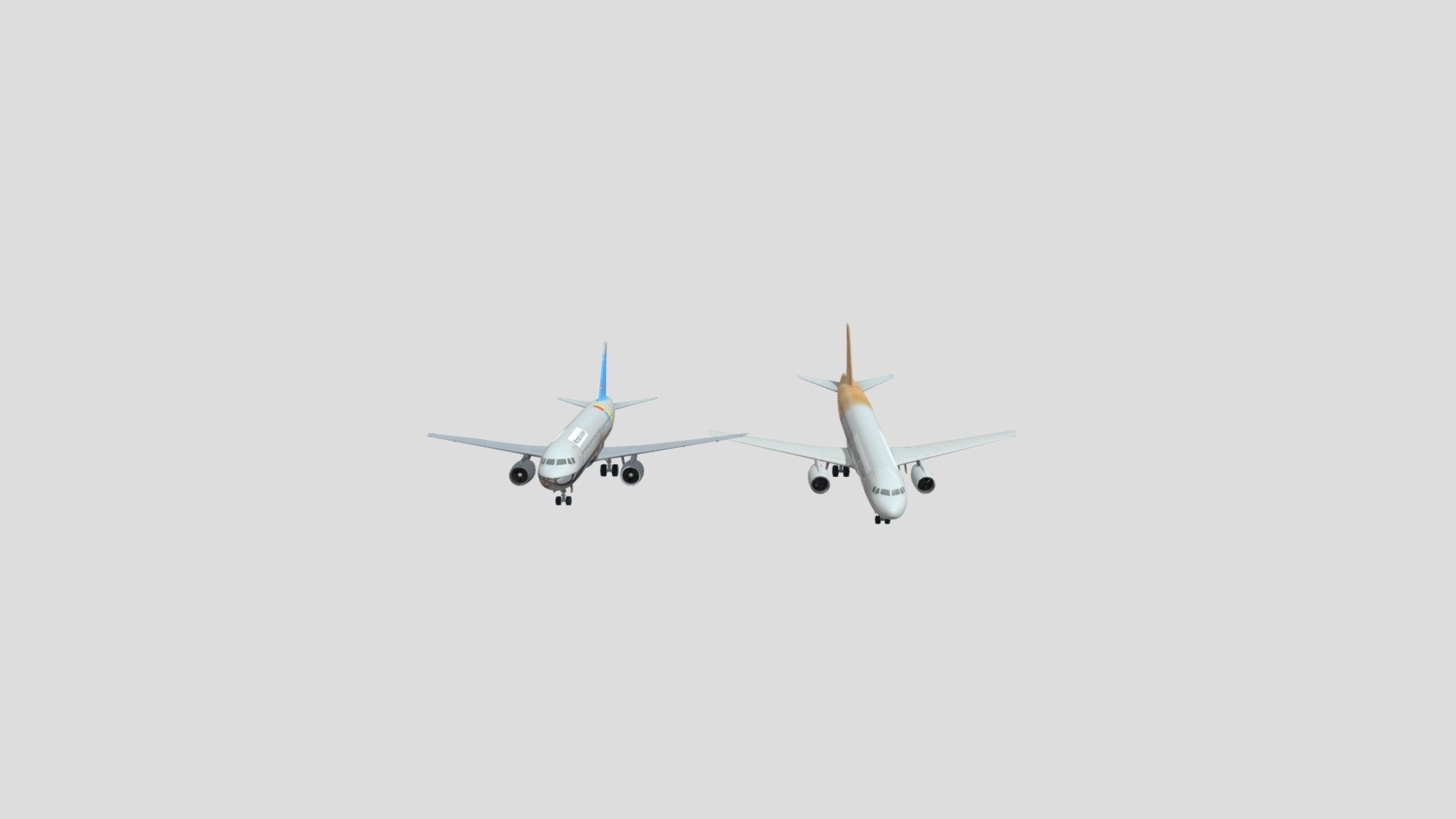 2 MODE PLANE MICROSOFT AIRLINES Free Download - Download Free 3D model ...