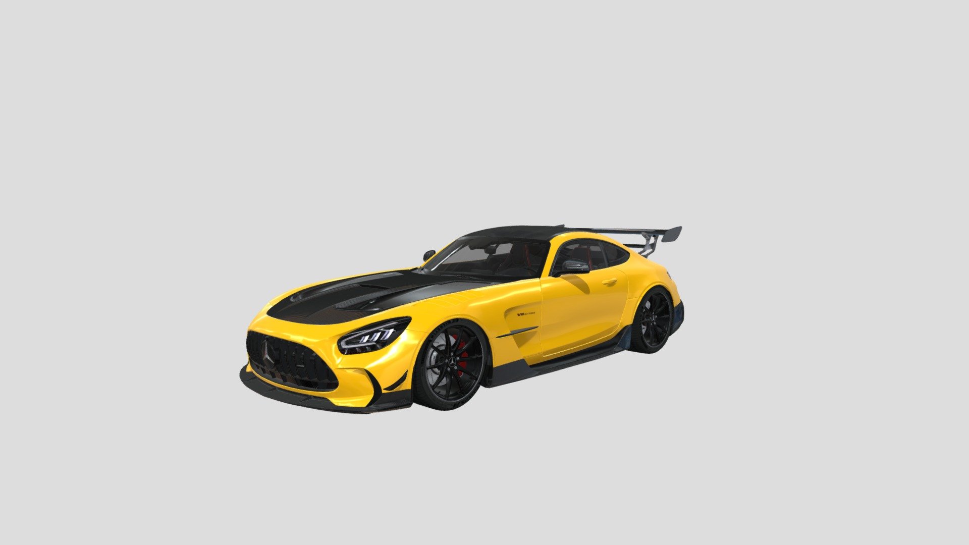 Mercedes-AMG-GT - 3D model by masoomalis341 [90c263e] - Sketchfab